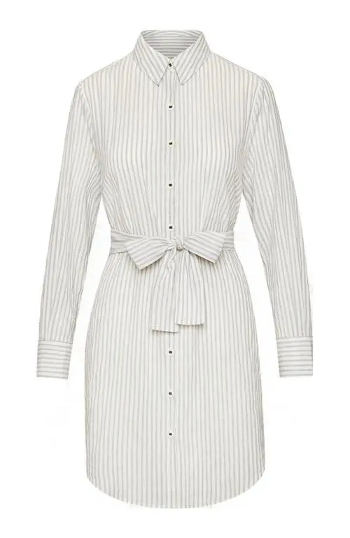 ANSEA Gauze Button Down Dress