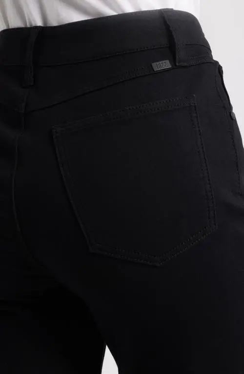 1822 Denim High-rise Straight Leg Jeans - Black