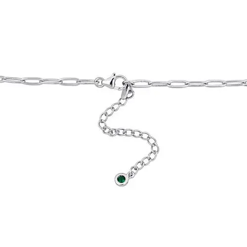 JULIANNA B. Lab-created Tennis Necklace