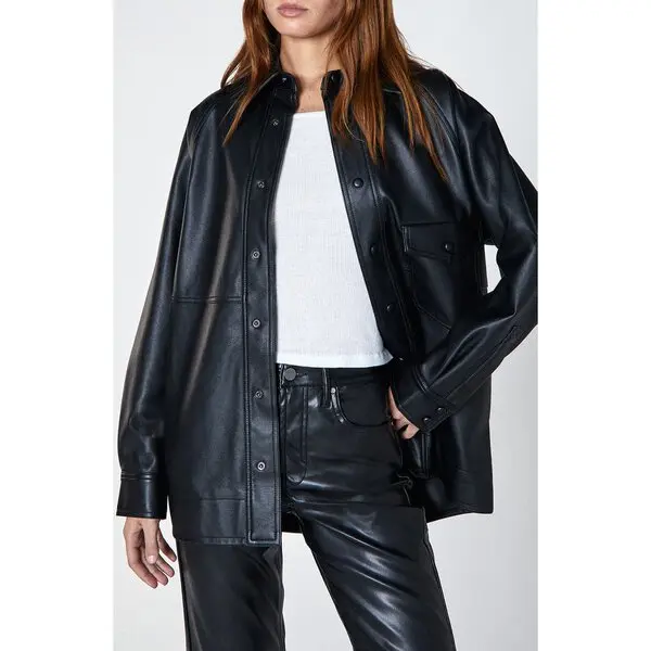 UNPUBLISHED Gia Faux Leather Jacket