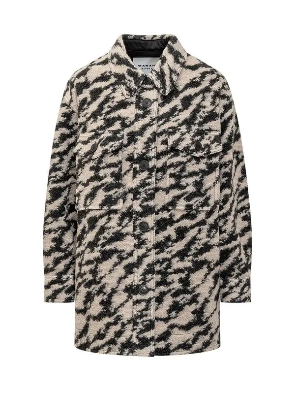Isabel Marant Harveli Coat In Black - 37% Off | Editorialist