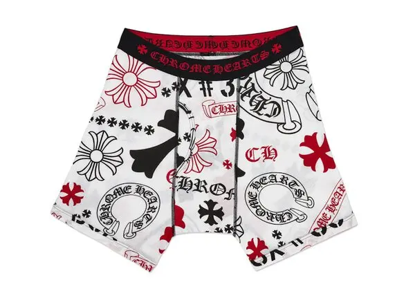 Chrome Hearts Classic Rib Boxer Brief - White