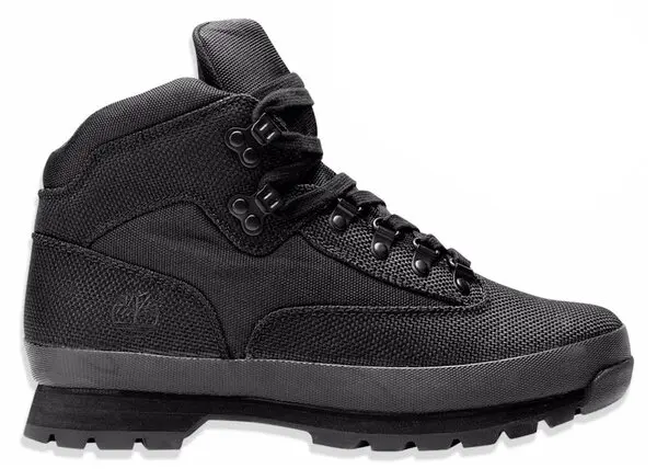 Timberland Euro Hiker Mid Boots - Black