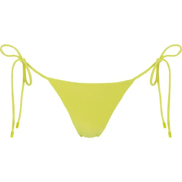 SUNKISSED Le Triangle Tie Side Bikini Bottom - Lime Green