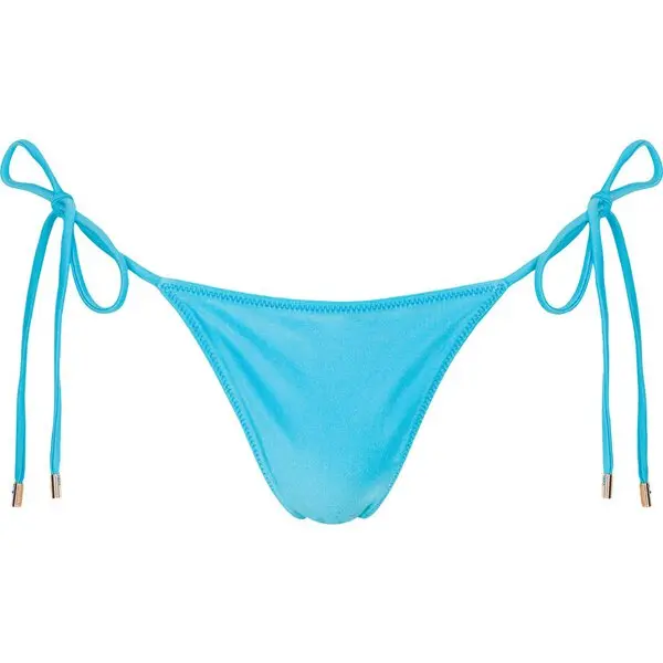 SUNKISSED Le Triangle Tie Side Bikini Bottom - Turquesa