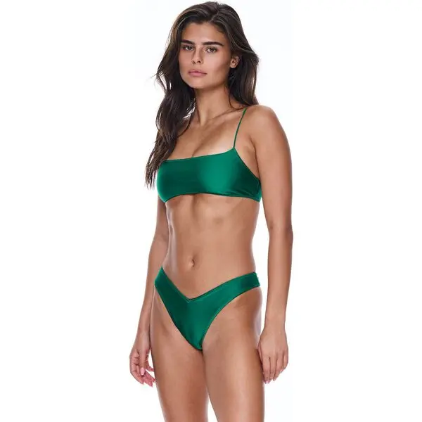 SUNKISSED Le Sporty Bikini Top - Emerald