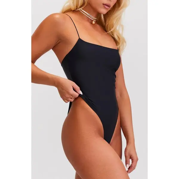 SUNKISSED Le Bon Bon One-piece Swimsuit - Black