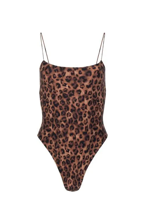 SUNKISSED Le Bon Bon One-piece Swimsuit - Leopard