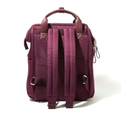 BAGGALLINI Laptop Backpack - Mulberry Twill