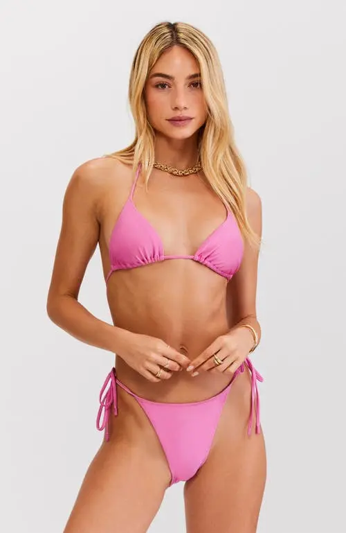 SUNKISSED Le Triangle Bikini Top - Pink