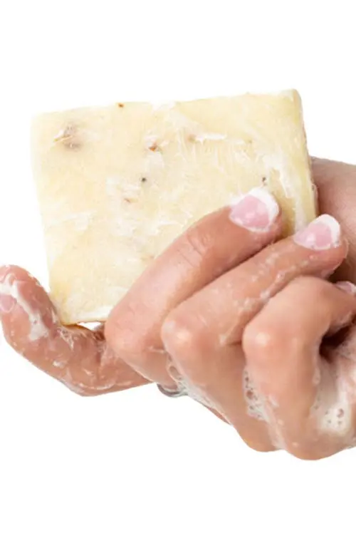 LIZUSH Natural Cold Process Soap Bar Set Of 2 - Grapefruit