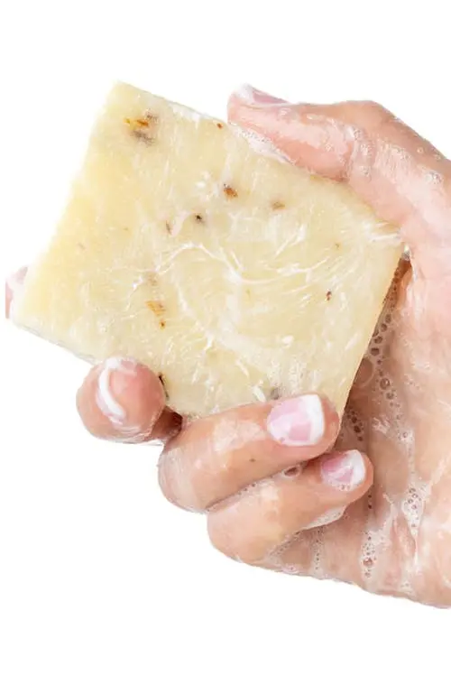 LIZUSH Natural Cold Process Soap Bar Set Of 2 - Lemongrass