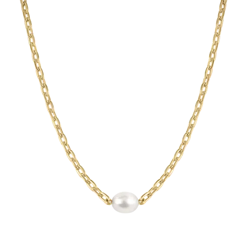 ELECTRIC PICKS Paradise Pearl Necklace - Gold