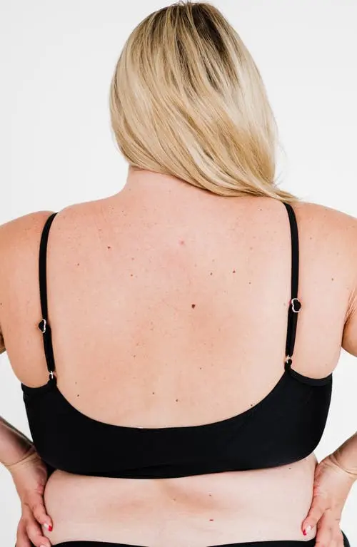 CALYPSA Plus Sized Adjustable Strap Swim Bra