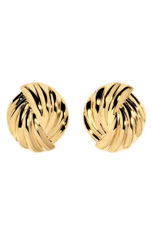 Lili Claspe Arlo Stud Earrings - Gold