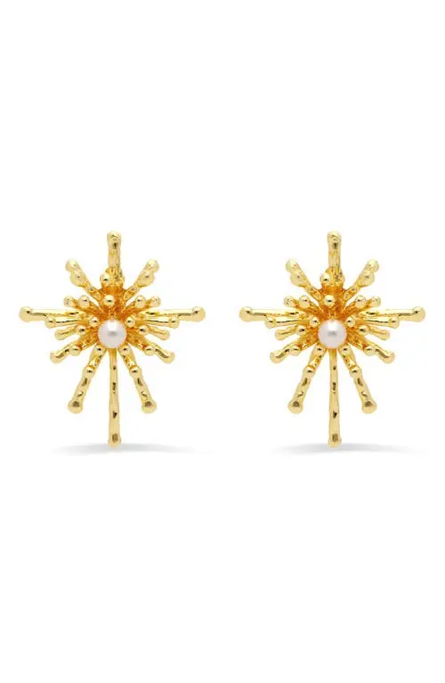 V.BELLAN Novah Stud Earrings - Gold