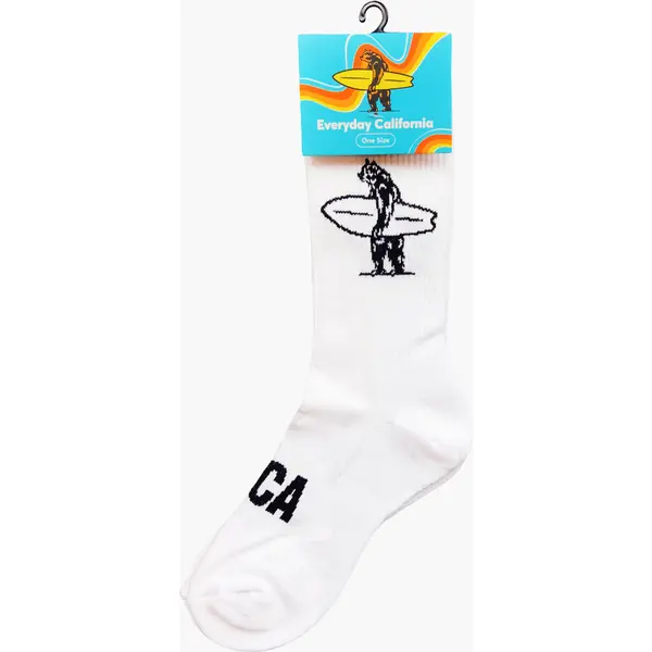 EVERYDAY CALIFORNIA Brutus Socks - White