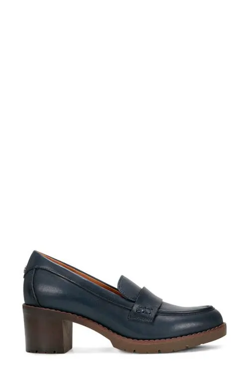 Easy Spirit Charli Leather Loafer - Dark Blue