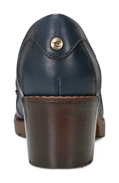 Easy Spirit Charli Leather Loafer - Dark Blue
