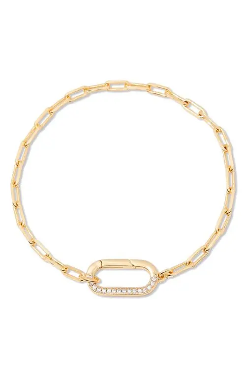 BROOK & YORK Petra Paperclip Link Bracelet - Gold