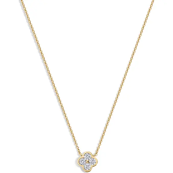 ELECTRIC PICKS Camilla Clover Necklace - Gold
