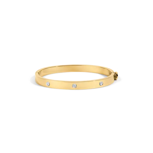 ELECTRIC PICKS Forever Bangle Bracelet - Gold