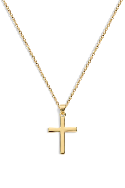 ELECTRIC PICKS Everyday Cross Pendant Necklace - Gold
