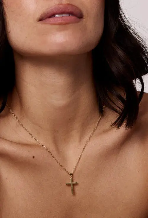 ELECTRIC PICKS Everyday Cross Pendant Necklace