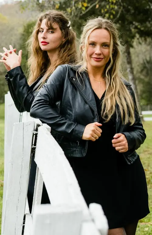 ABLE Maha Leather Moto Jacket - Black