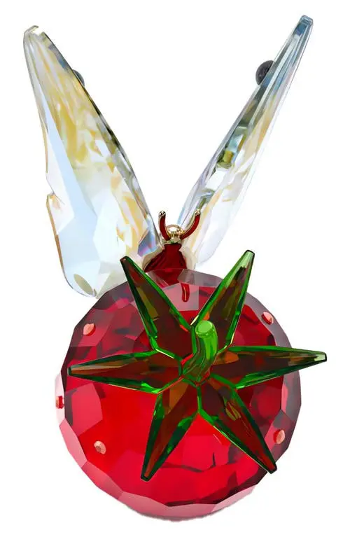 SWAROVSKI Idyllia Crystal Butterfly & Strawberry