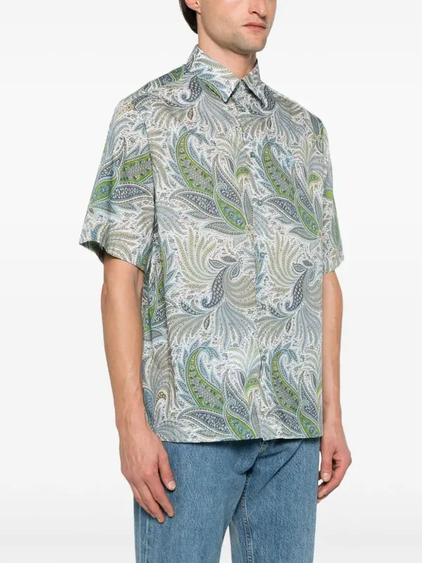 Etro Paisley-print Shirt - White