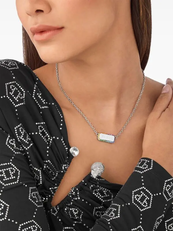 Philipp Plein Crystal-embellished Necklace