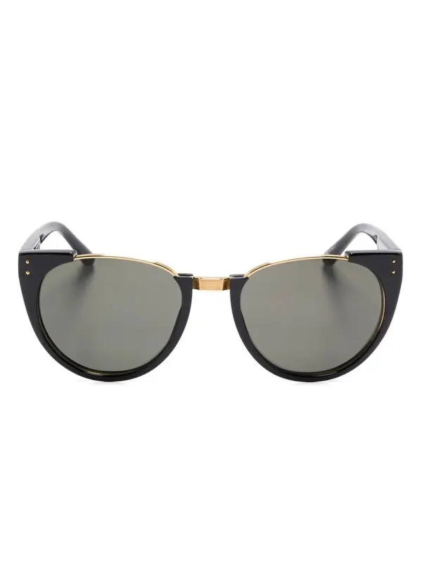 Linda Farrow Iris Sunglasses - Black