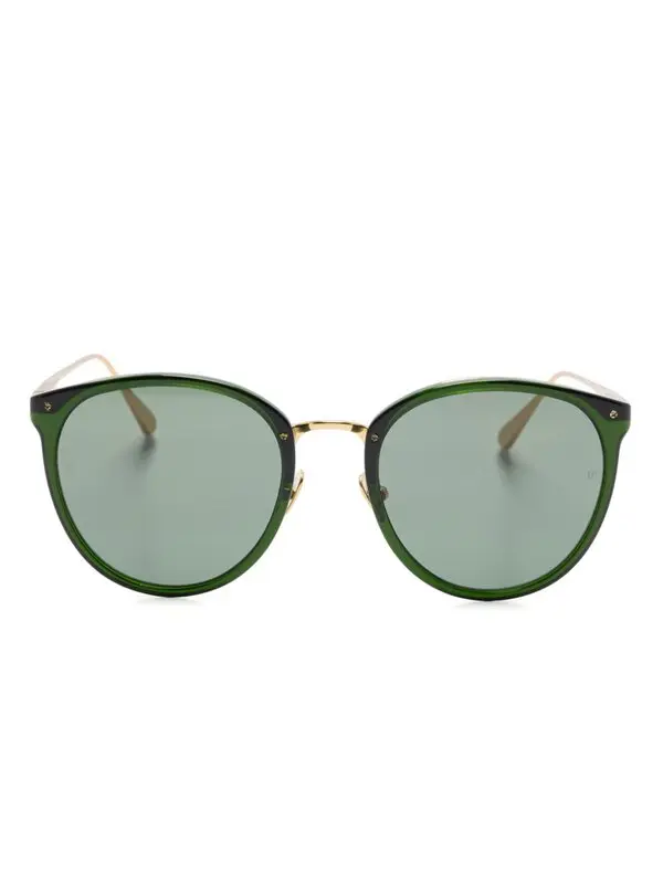 Linda Farrow Calthorpe Sunglasses - Green