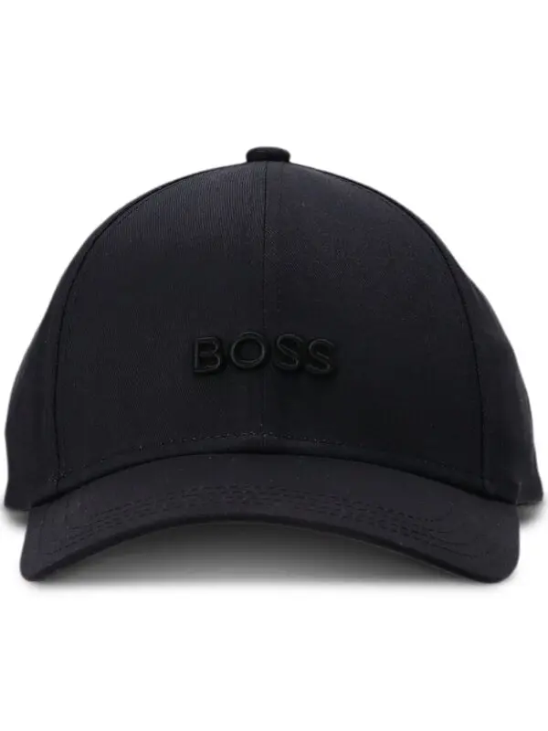 BOSS Logo Embroidered Baseball Cap - Black