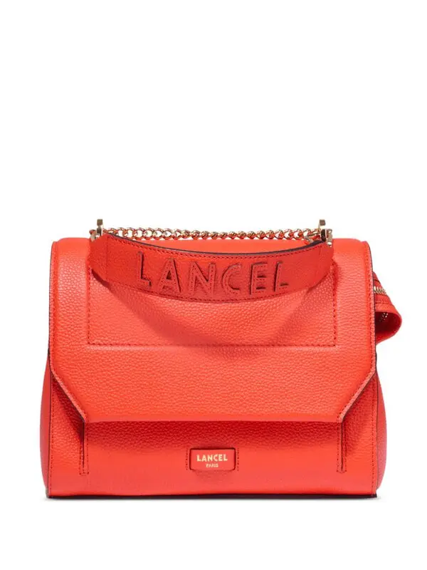 LANCEL Ninon Flap Bag - Orange