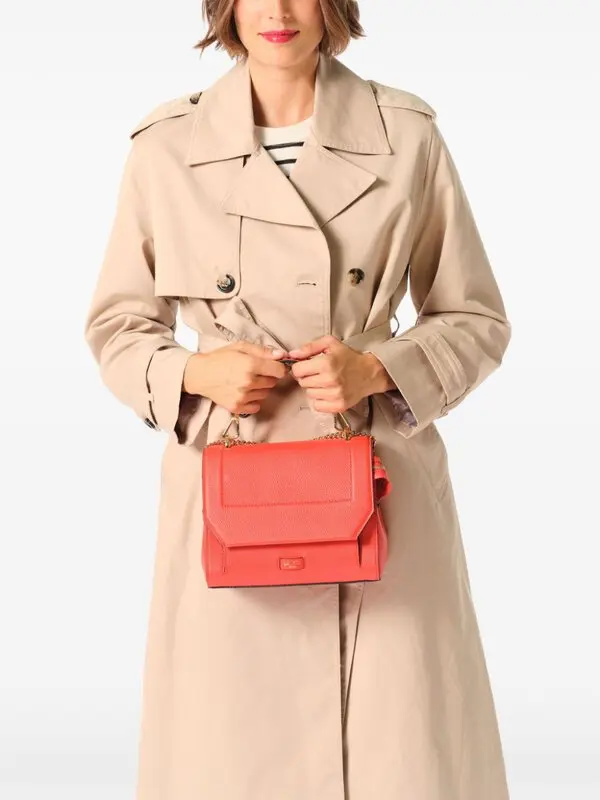 LANCEL Ninon Flap Bag - Orange