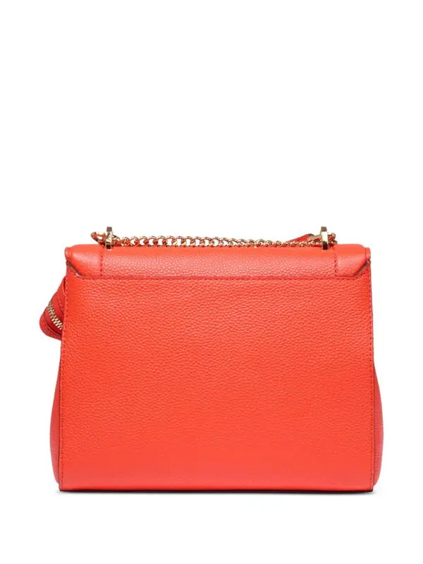 LANCEL Ninon Flap Bag - Orange