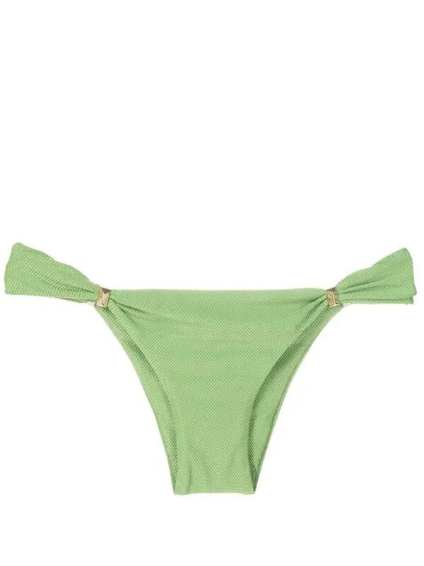 LENNY NIEMEYER Textured Bikini Bottom - Green