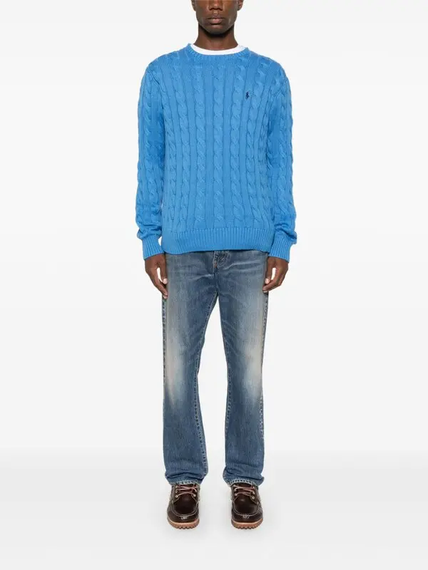 Ralph Lauren Pony-embroidered Sweater - Blue