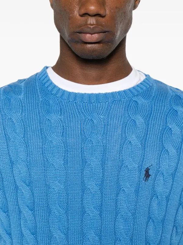 Ralph Lauren Pony-embroidered Sweater - Blue