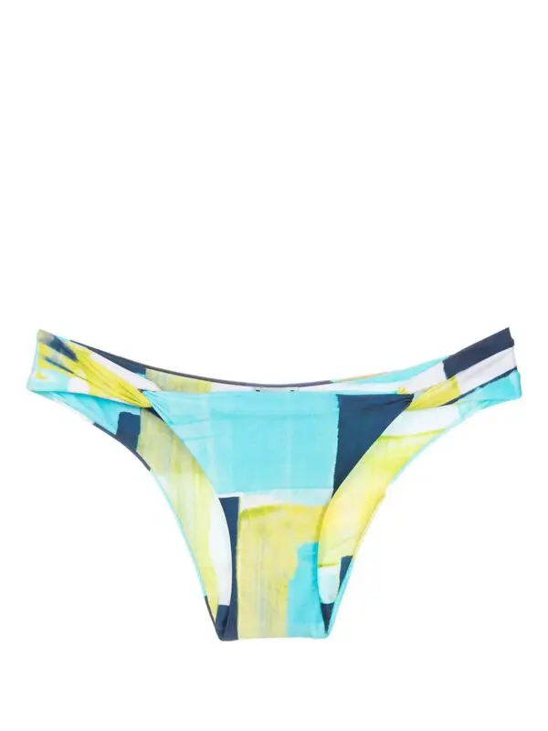 LENNY NIEMEYER Abstract-pattern Print Bikini Bottom - Multicolour
