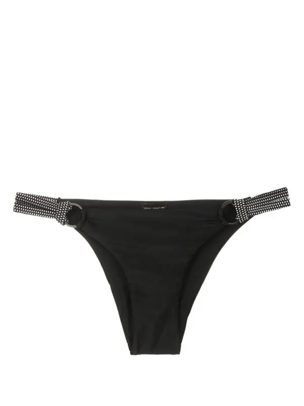 LENNY NIEMEYER Graphic-print Bikini Bottoms - Black