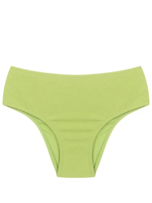 LENNY NIEMEYER Textured Bikini Bottom - Green
