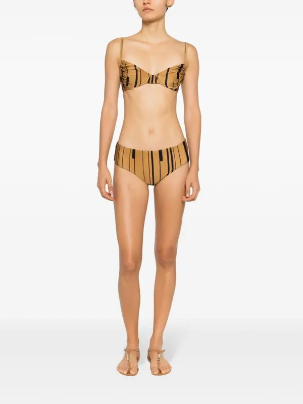 LENNY NIEMEYER Striped Bikini Bottoms