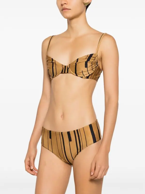 LENNY NIEMEYER Striped Bikini Bottoms