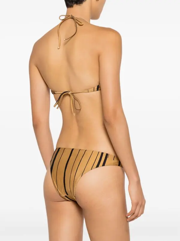 LENNY NIEMEYER Striped Triangle Bikini Top