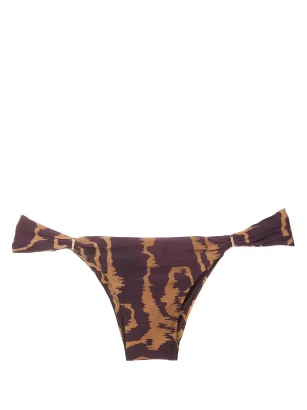 LENNY NIEMEYER Tubos Low-rise Bikini Bottom - Purple