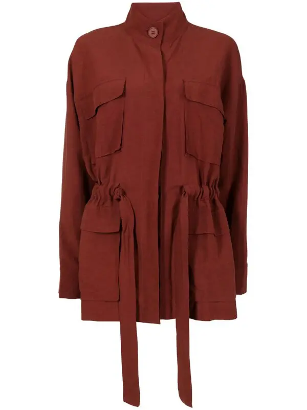 LENNY NIEMEYER Drawstring Shirt Jacket