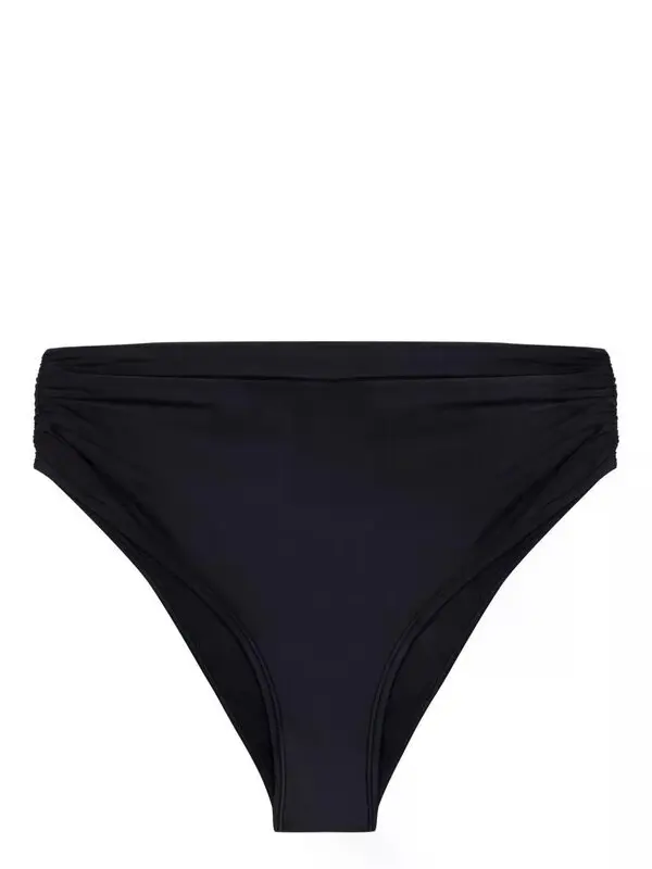 LENNY NIEMEYER Gathered Bikini Bottom - Black